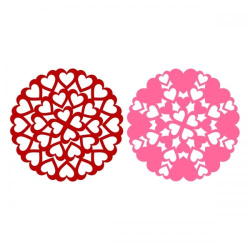 Round Heart Cuttable Design | Apex Designs & Fonts