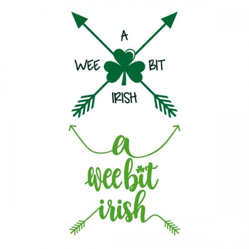 A Wee Bit Irish Cuttable Design | Apex Designs & Fonts