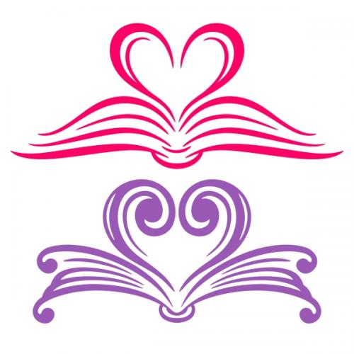 Love Book Cuttable Design | Apex Designs & Fonts