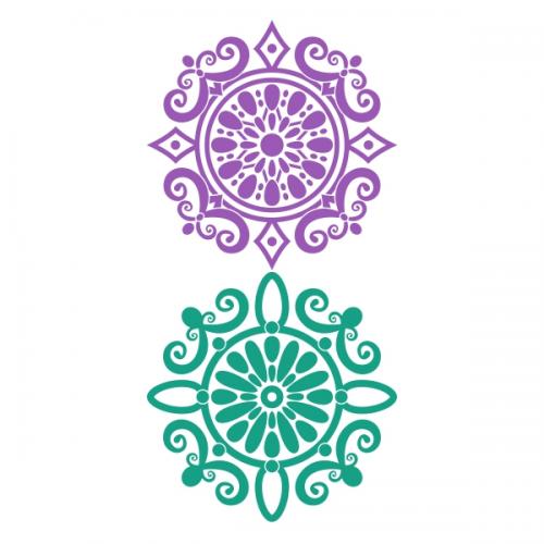 Medallion Cuttable Design | Apex Designs & Fonts