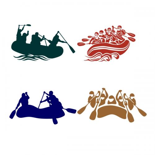Rafting Cuttable Design | Apex Designs & Fonts