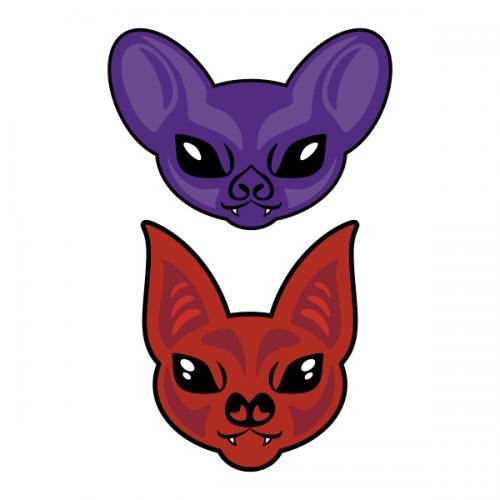 Vampire Bat Cuttable Design | Apex Designs & Fonts