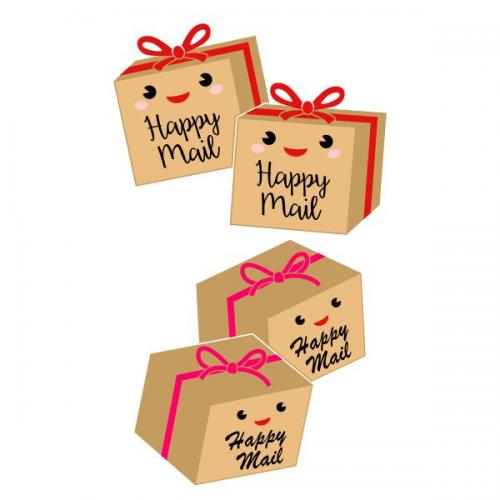 Happy Mail Cuttable Design | Apex Designs & Fonts