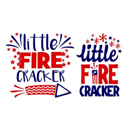 Little Fire Cracker Cuttable Design | Apex Designs & Fonts