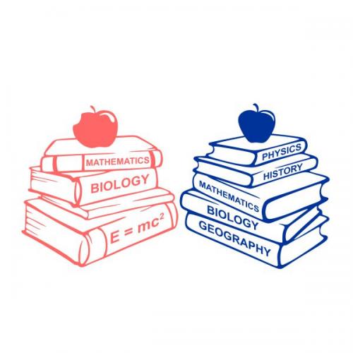 School Textbook Svg | Apex Designs & Fonts