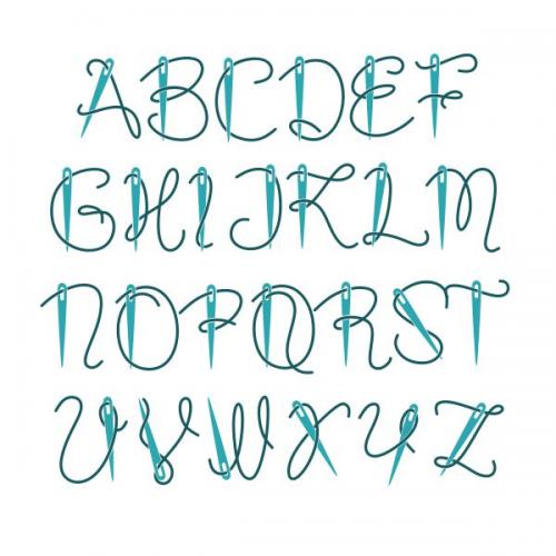 Needle Cuttable Font | Apex Embroidery Designs, Monogram Fonts & Alphabets