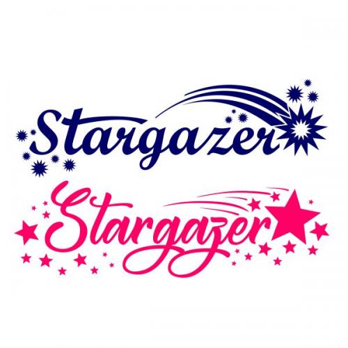 Stargazer Cuttable Design | Apex Designs & Fonts