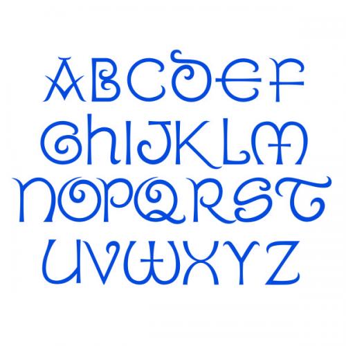 Monolith Cuttable Font | Apex Embroidery Designs, Monogram Fonts ...