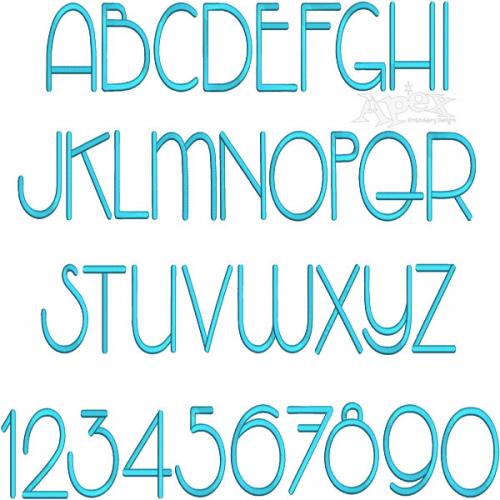 Ella Alphabet Embroidery Font | Apex Embroidery Designs, Monogram Fonts ...
