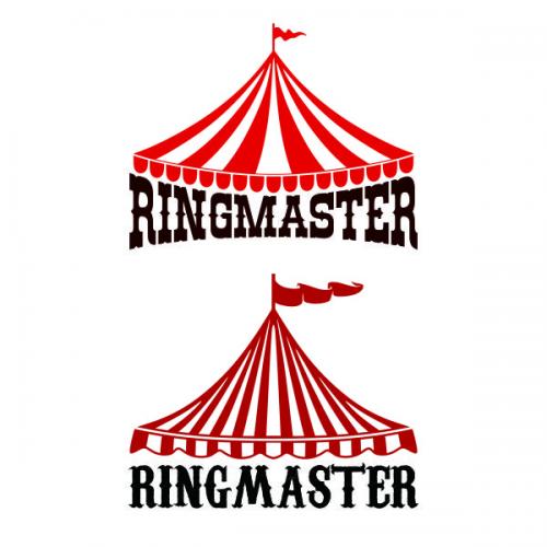 Ringmaster Circus Cuttable Design | Apex Designs & Fonts