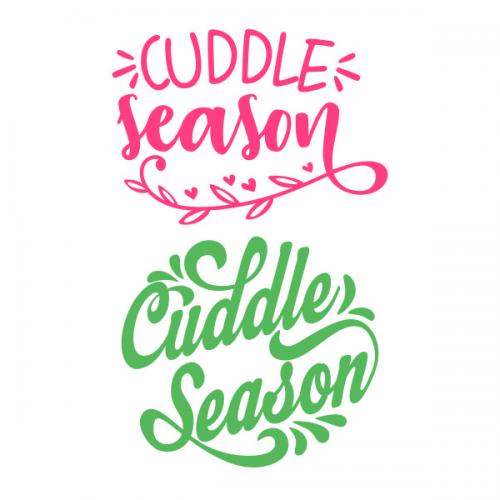 Cuddle Season Cuttable Design | Apex Designs & Fonts
