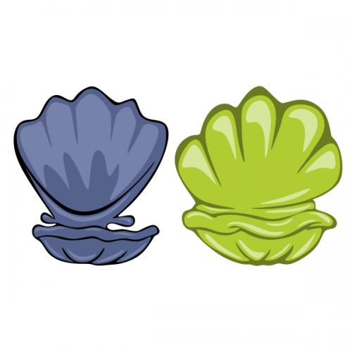 Clam Shell Cuttable Design | Apex Designs & Fonts