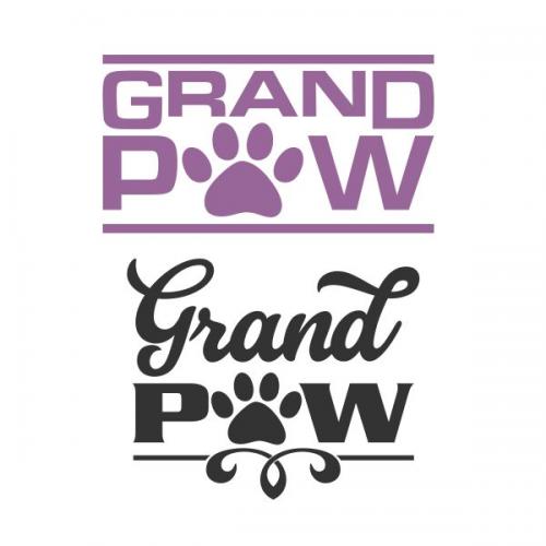 Grand Paw Cuttable Design | Apex Designs & Fonts