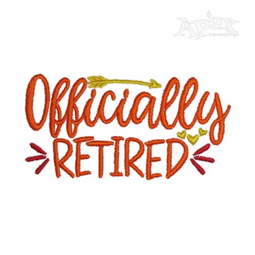 Officially Retired Machine Embroidery Design by Apex