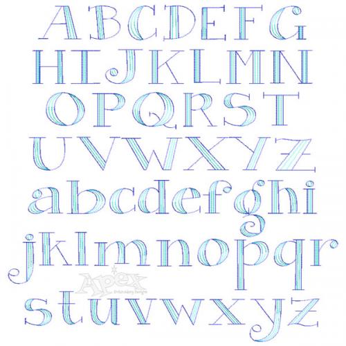 Baby Sketch Embroidery Font | Apex Embroidery Designs, Monogram Fonts ...