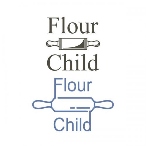 Flour Child Cuttable Design | Apex Designs & Fonts