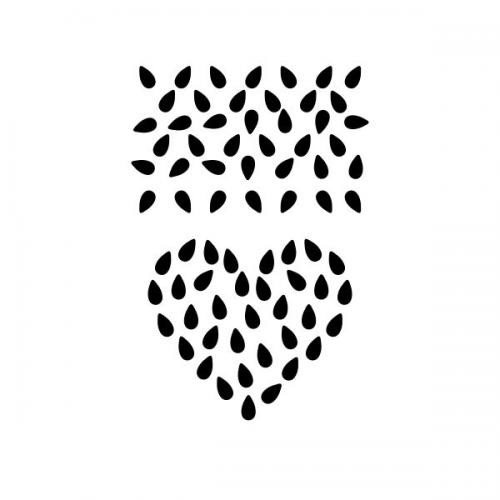 Watermelon Seeds Cuttable Design | Apex Designs & Fonts