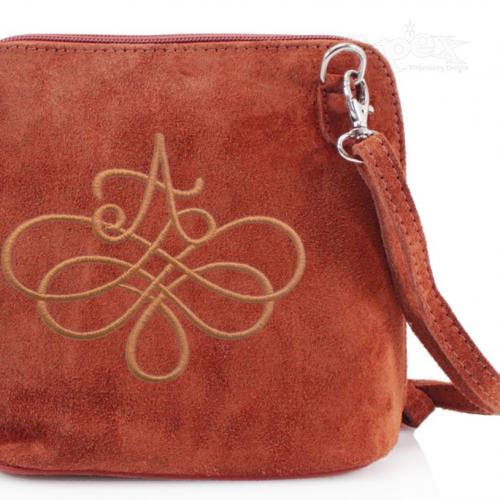 Elegant Scroll Embroidery Font | Apex Monogram Designs & Fonts