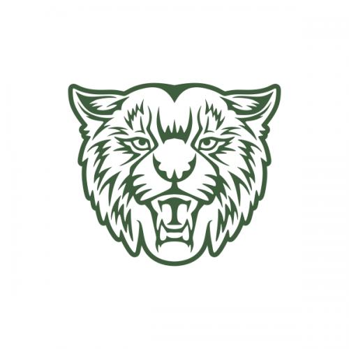 Bobcat Face Cuttable Design | Apex Embroidery Designs, Monogram Fonts ...