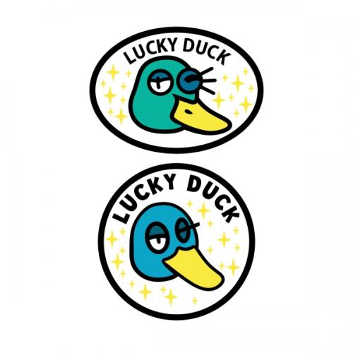Luck Duck Cuttable Design | Apex Designs & Fonts