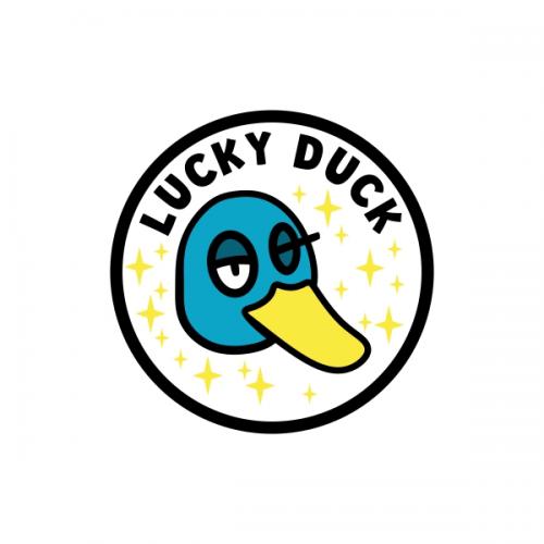 Luck Duck Cuttable Design | Apex Embroidery Designs, Monogram Fonts ...