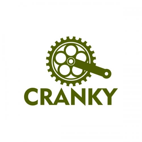 Cranky Bike Crank Cuttable Design | Apex Embroidery Designs, Monogram ...