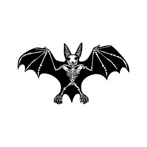 Bat Skeleton Pack Cuttable Design | Apex Embroidery Designs, Monogram ...