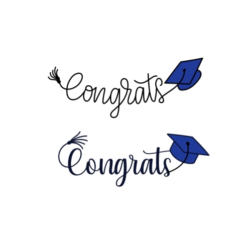 Congrats Graduation Cap | Apex Designs & Fonts
