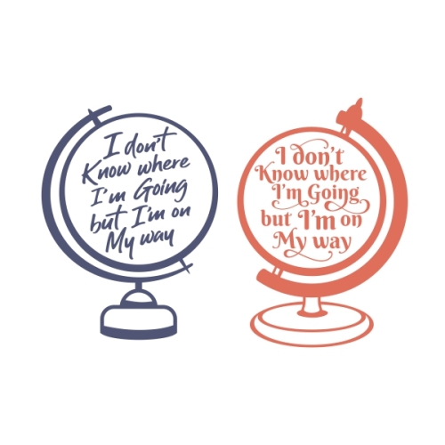 I'm on My Way SVG | Apex Designs & Fonts