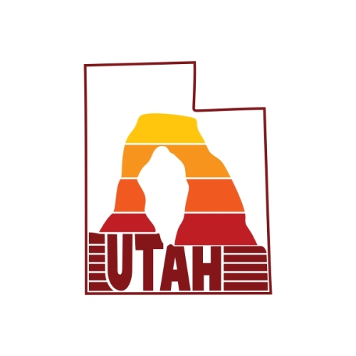 Utah State Moab Arch SVG | Apex Embroidery Designs, Monogram Fonts ...