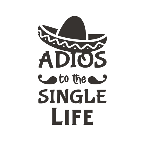 Adios to the Single Life SVG Designs Vector Cut File - Apex