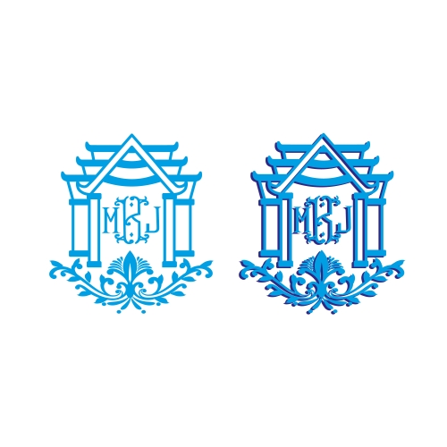 Pagoda Frame SVG | Apex Designs & Fonts