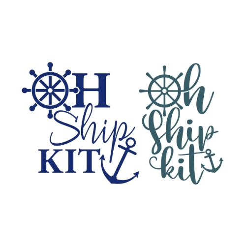 Oh Ship Kit SVG | Apex Designs & Fonts