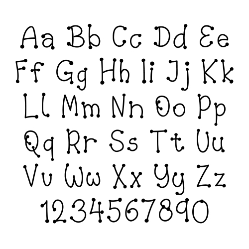 Dot Stitch TrueType Font | Apex Embroidery Designs, Monogram Fonts ...