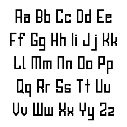 Modern Block TrueType Font | Apex Embroidery Designs, Monogram Fonts ...