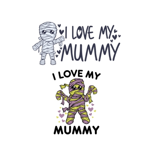 I Love My Mummy SVG | Apex Designs & Fonts