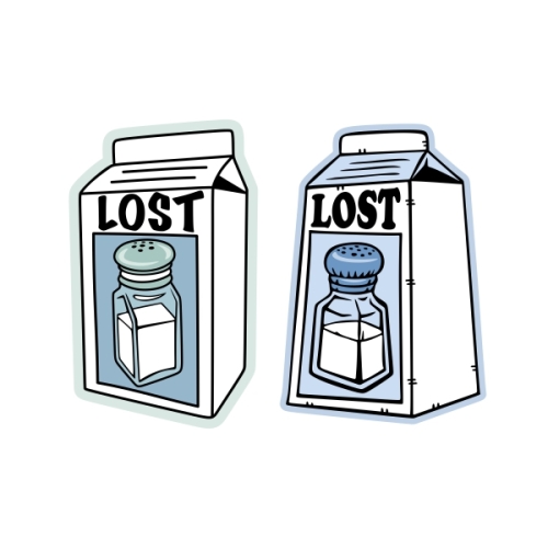 Lost Shaker of Salt #2 SVG | Apex Designs & Fonts