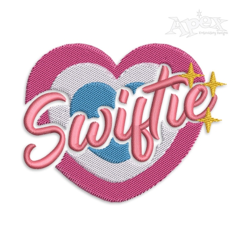 Swiftie Fandom Machine Embroidery Design by Apex