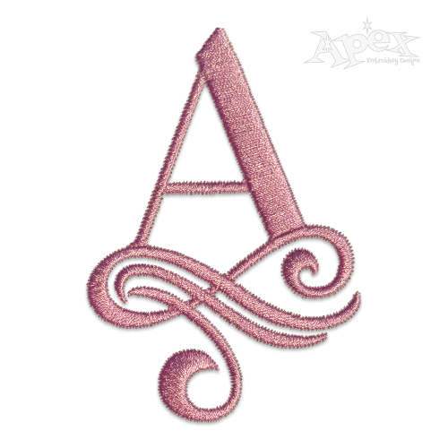 Arlene Vintage Machine Embroidery Font by Apex