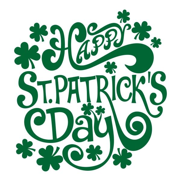 Happy St. Patrick's Day SVG Vector Design | Apex