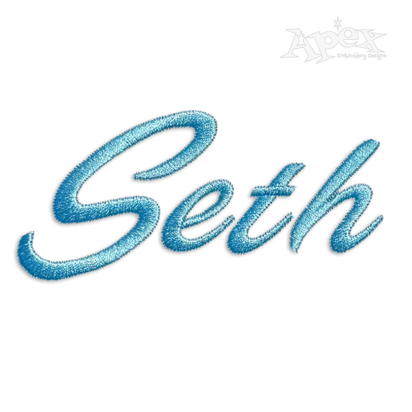 Easy Breezy Script Machine Embroidery Font by Apex