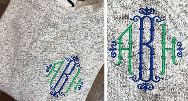 5 Uses for Bamboo Monogram Machine Embroidery Font